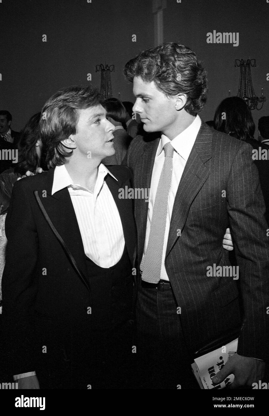 David Cassidy And Patrick Cassidy At The After Party For The Opening Night Of Little Johnny