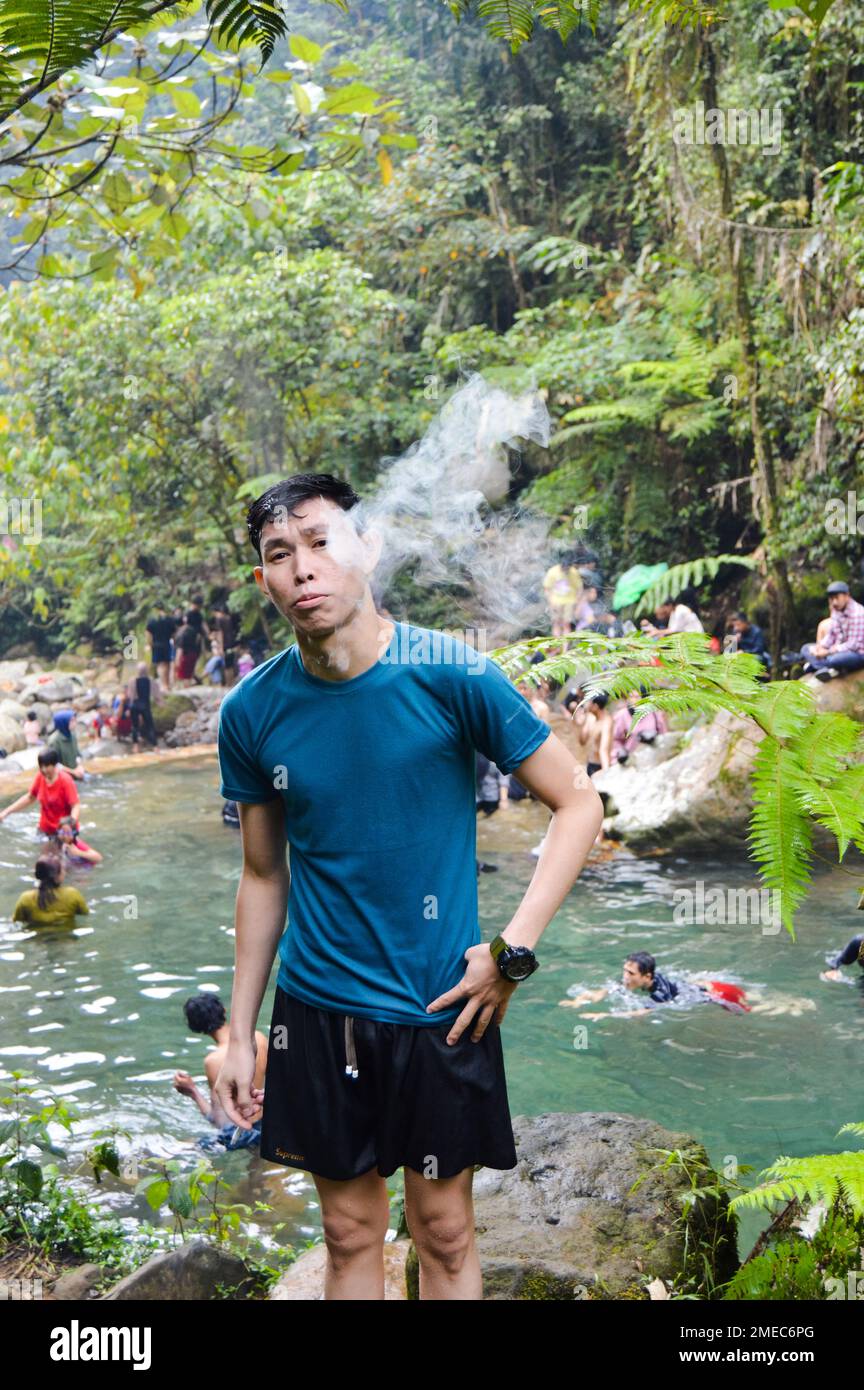 Swimming, Playing In The Water And Enjoying The Natural Beauty Of The ...