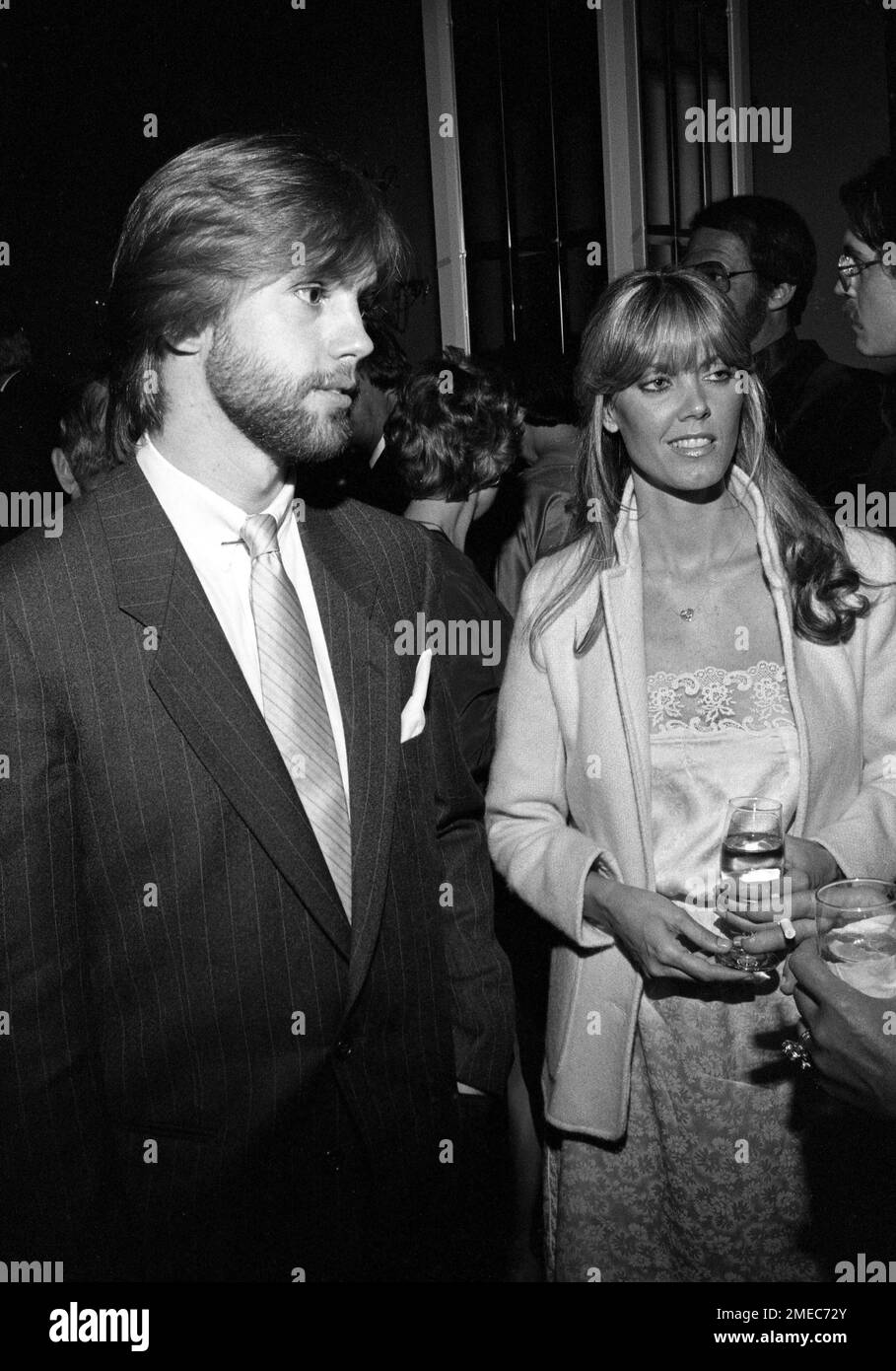 Shaun Cassidy And Wife Ann At The After Party For The Opening Night Of Little Johnny Jones At