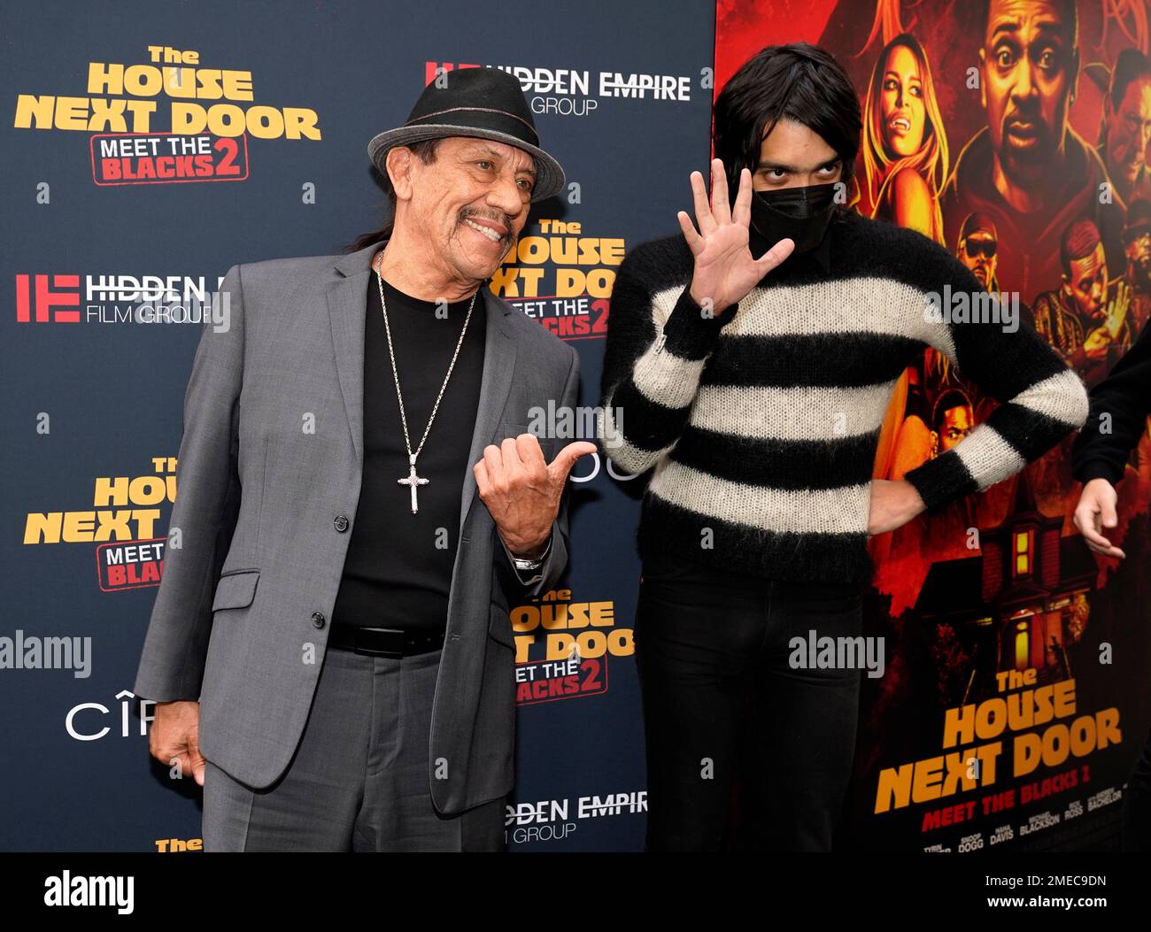 Danny Trejo, left, a cast member in "The House Next Door: Meet The ...