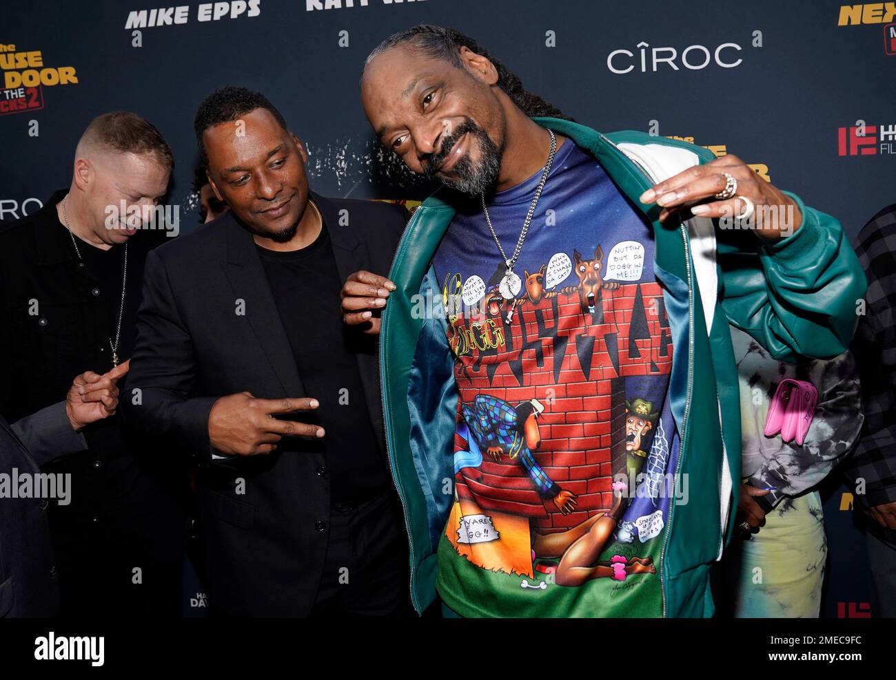 Snoop Dogg, a cast member in the film "The House Next Door: Meet The ...
