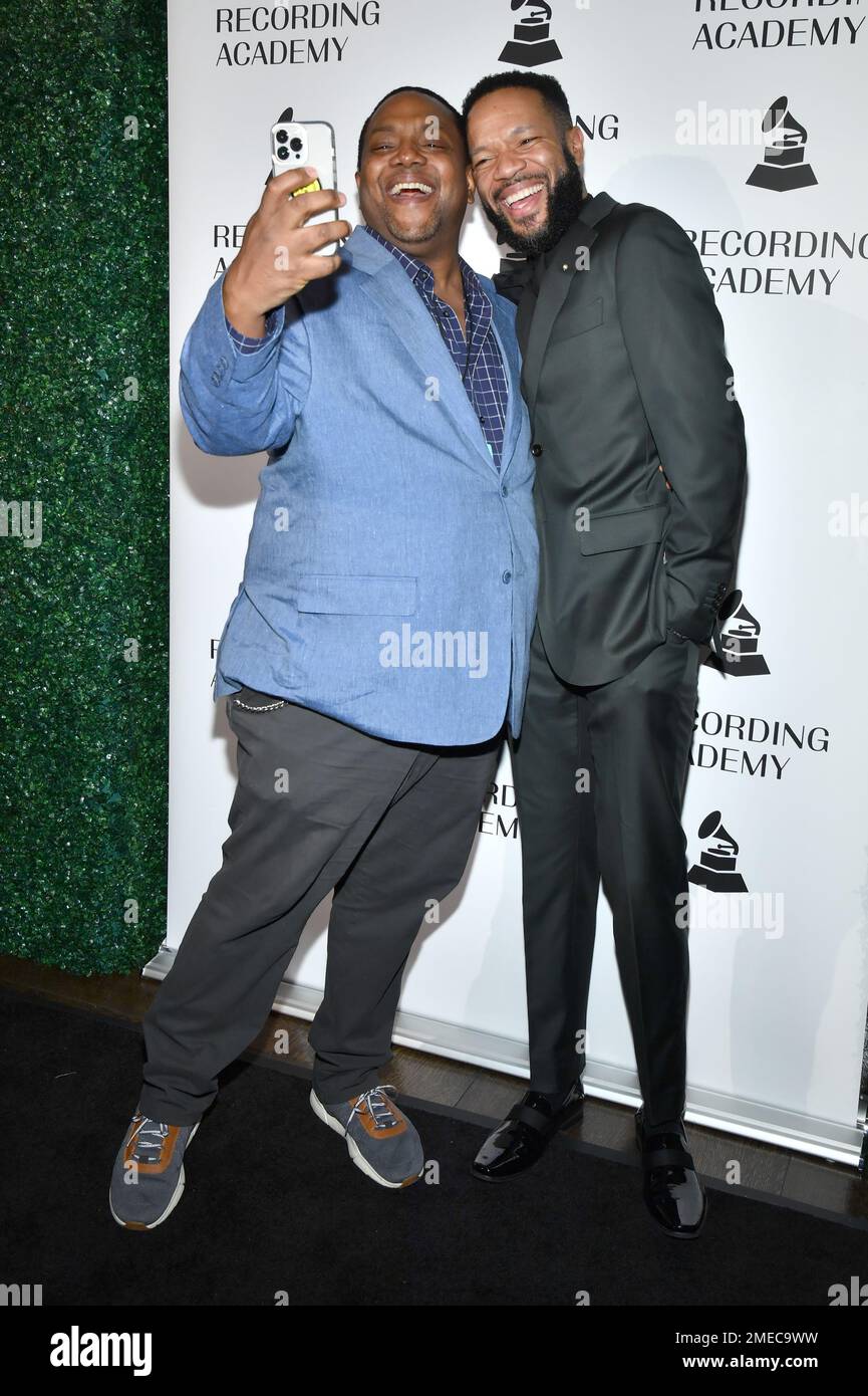 New York, USA. 23rd Jan, 2023. (L-R) John-Andrew Morrison and Jason ...
