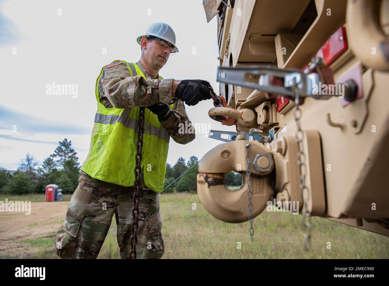 U.S. Army Staff Sgt. Alexander Kilbane, an automated logistical ...