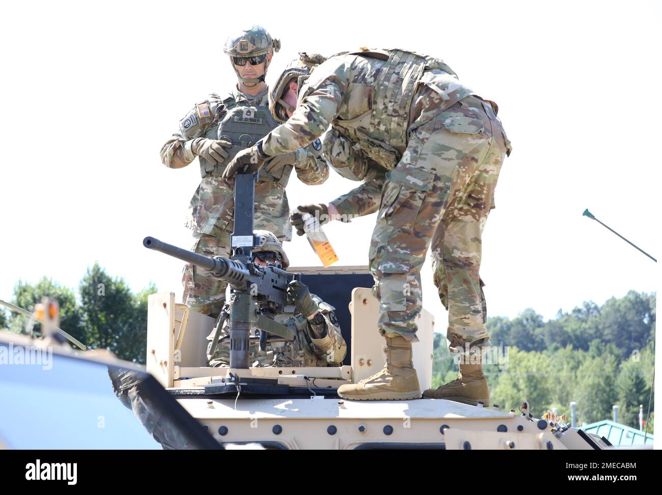 U.S. Army Reserve Soldiers attached to the 84th Training Command clean ...