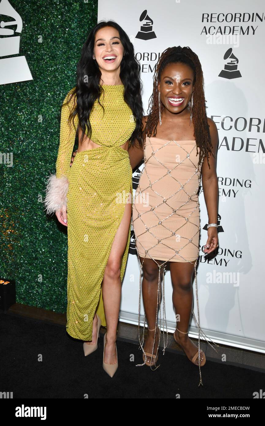 New York, USA. 23rd Jan, 2023. (L-R) Samantha Pauly and Brittney Mack ...