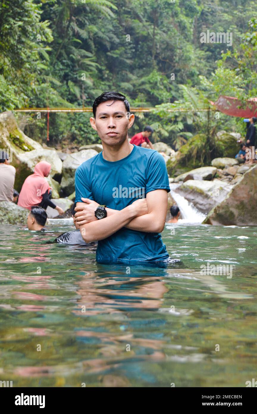 Swimming, Playing In The Water And Enjoying The Natural Beauty Of The ...