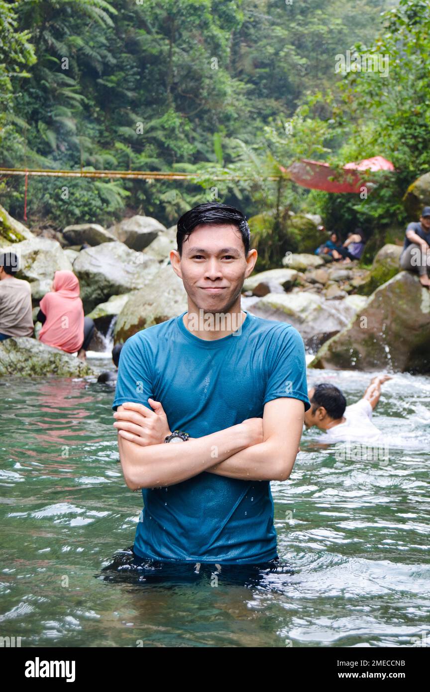 Swimming, Playing In The Water And Enjoying The Natural Beauty Of The ...