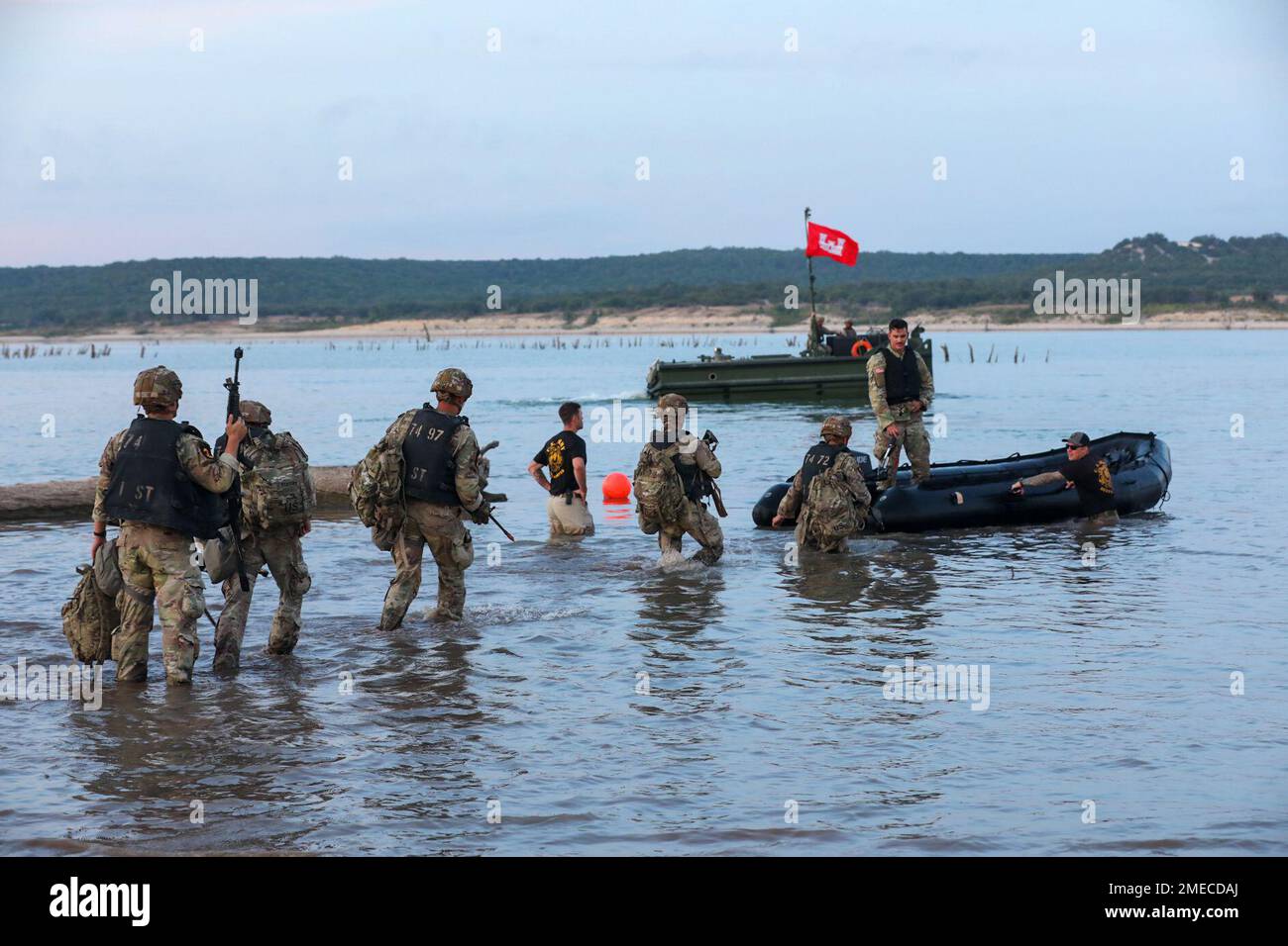 The soldiers representing 2nd Brigade Combat Team “Strike”, 101st Airborne Division (Air Assault ...