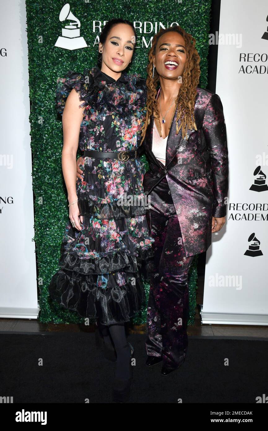 New York, USA. 23rd Jan, 2023. (L-R) Yani Marin and Divinity Roxx ...
