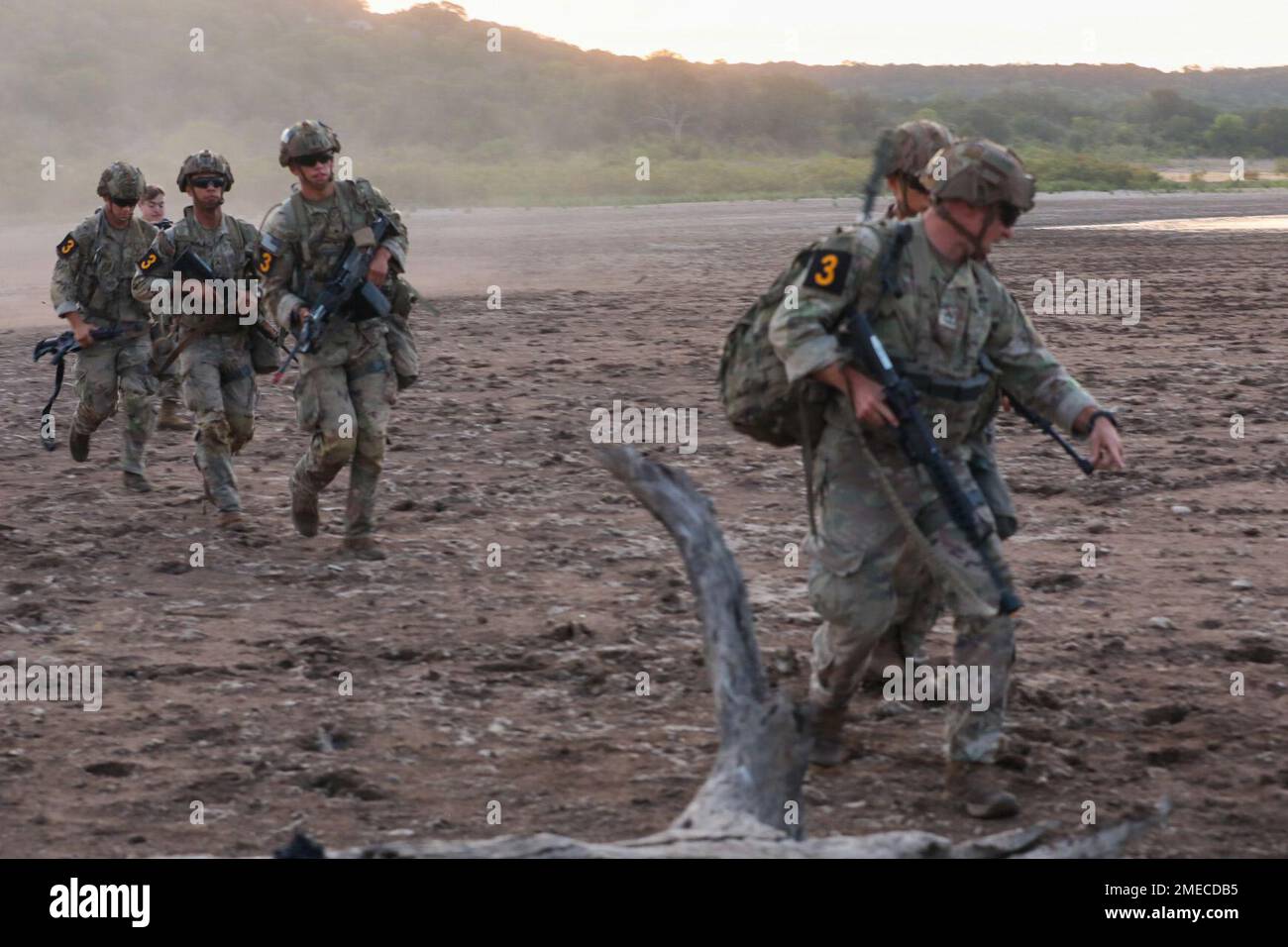 The soldiers representing 2nd Brigade Combat Team “Strike”, 101st Airborne Division (Air Assault ...