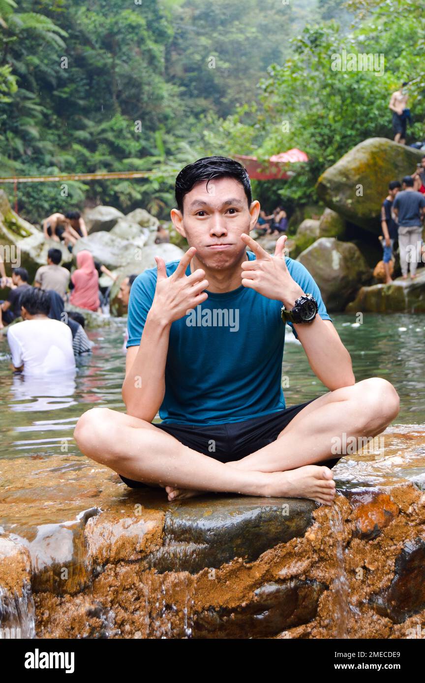 Swimming, Playing In The Water And Enjoying The Natural Beauty Of The ...