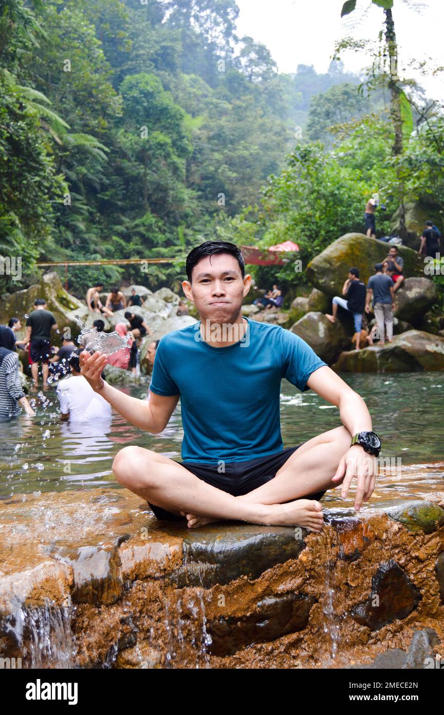 Swimming, Playing In The Water And Enjoying The Natural Beauty Of The ...