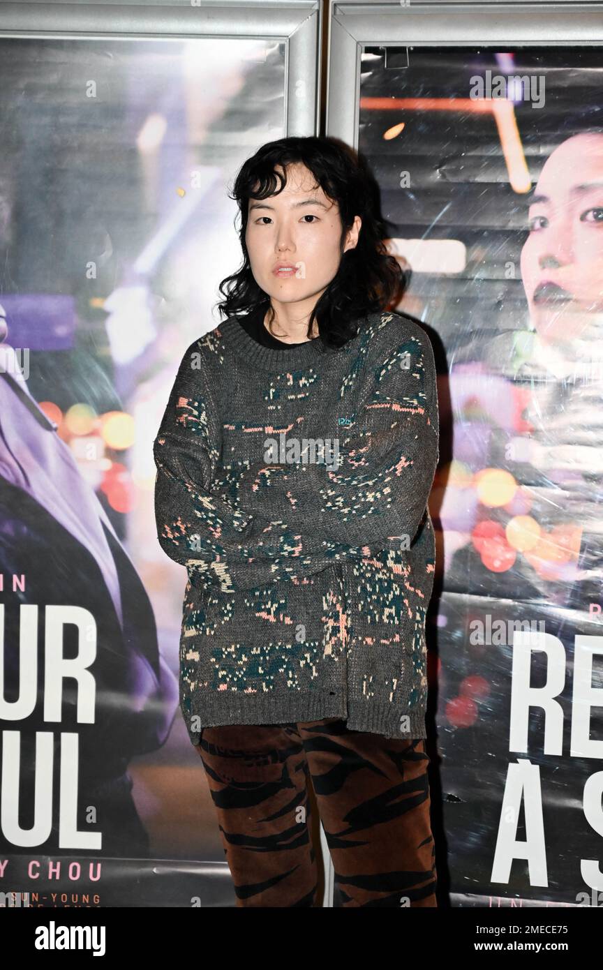 Ji Min Park Main Actress Of The Film Retour A Seoul Return To Seoul During The Premiere Of