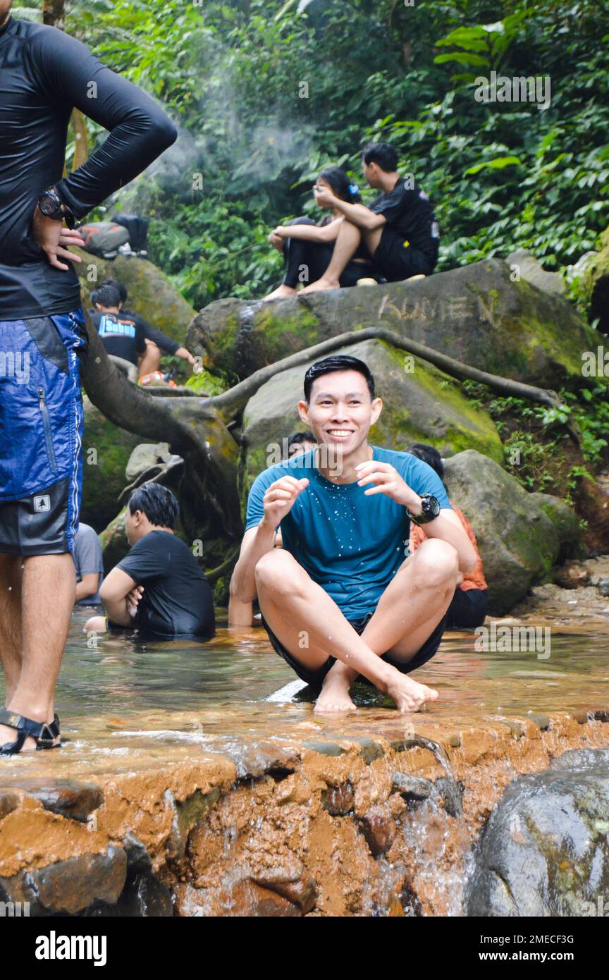 Swimming, Playing In The Water And Enjoying The Natural Beauty Of The ...