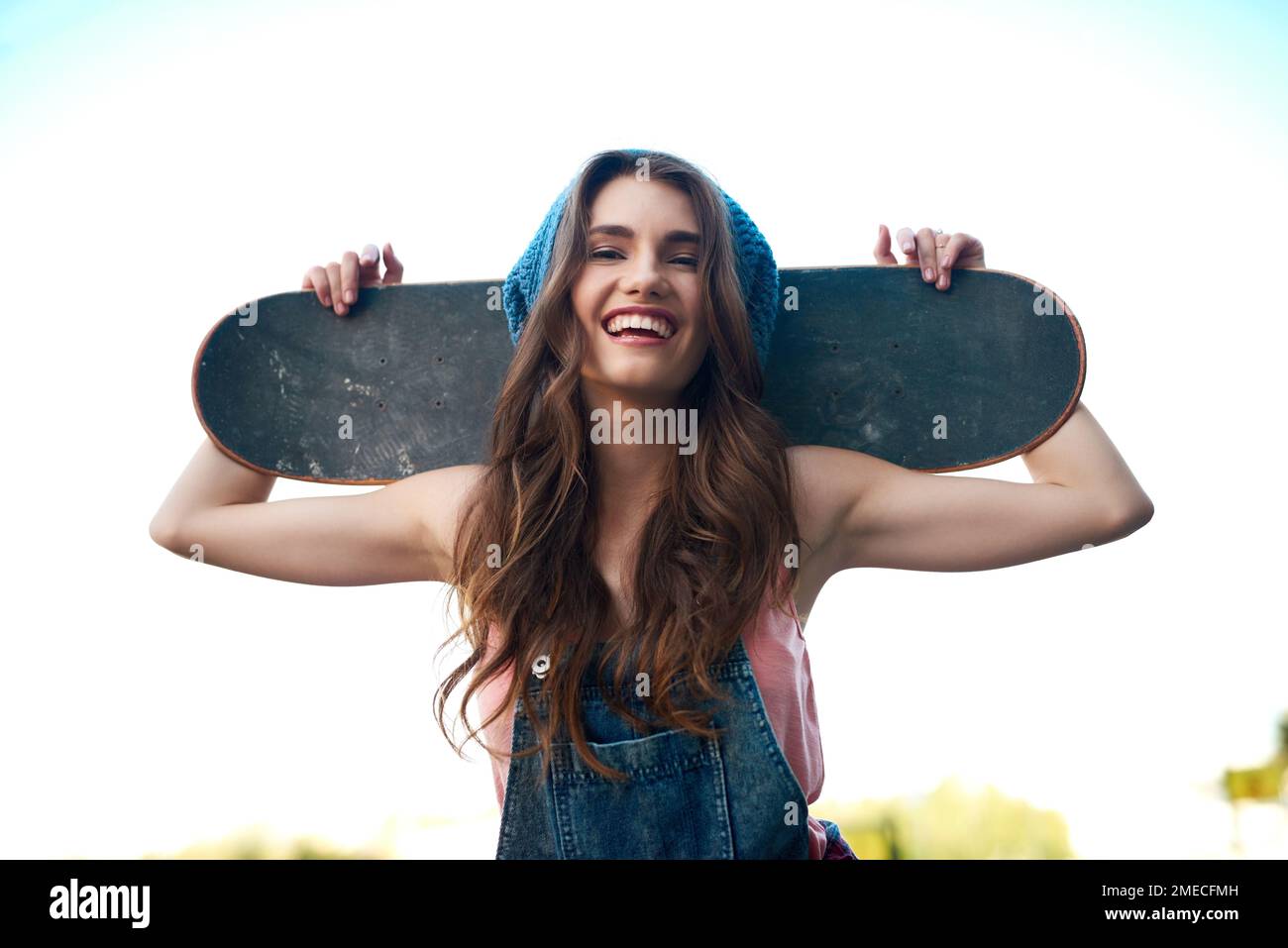 This Board Is My Pride And Joy Portrait Of An Attractive Young Female