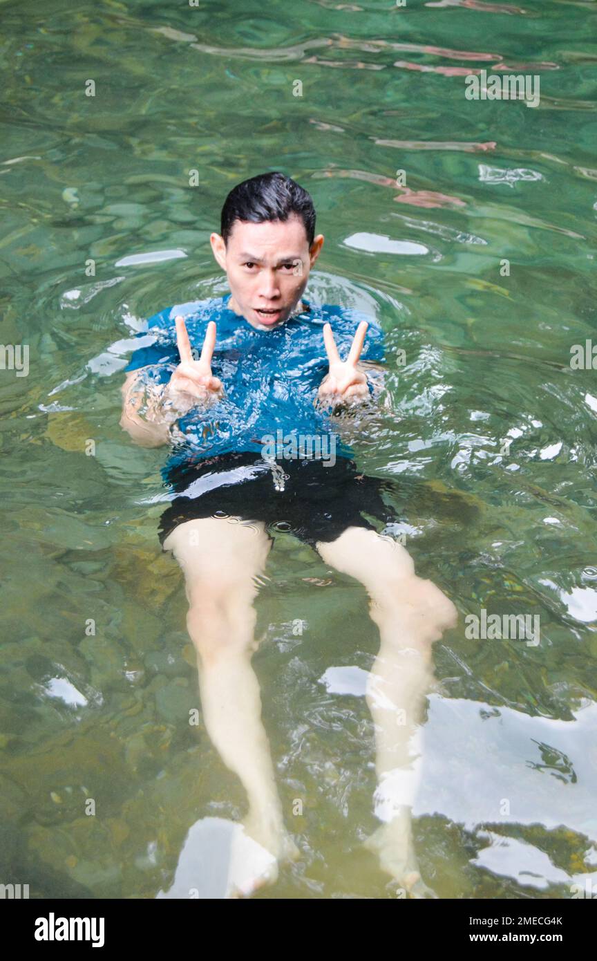 Swimming, Playing In The Water And Enjoying The Natural Beauty Of The ...
