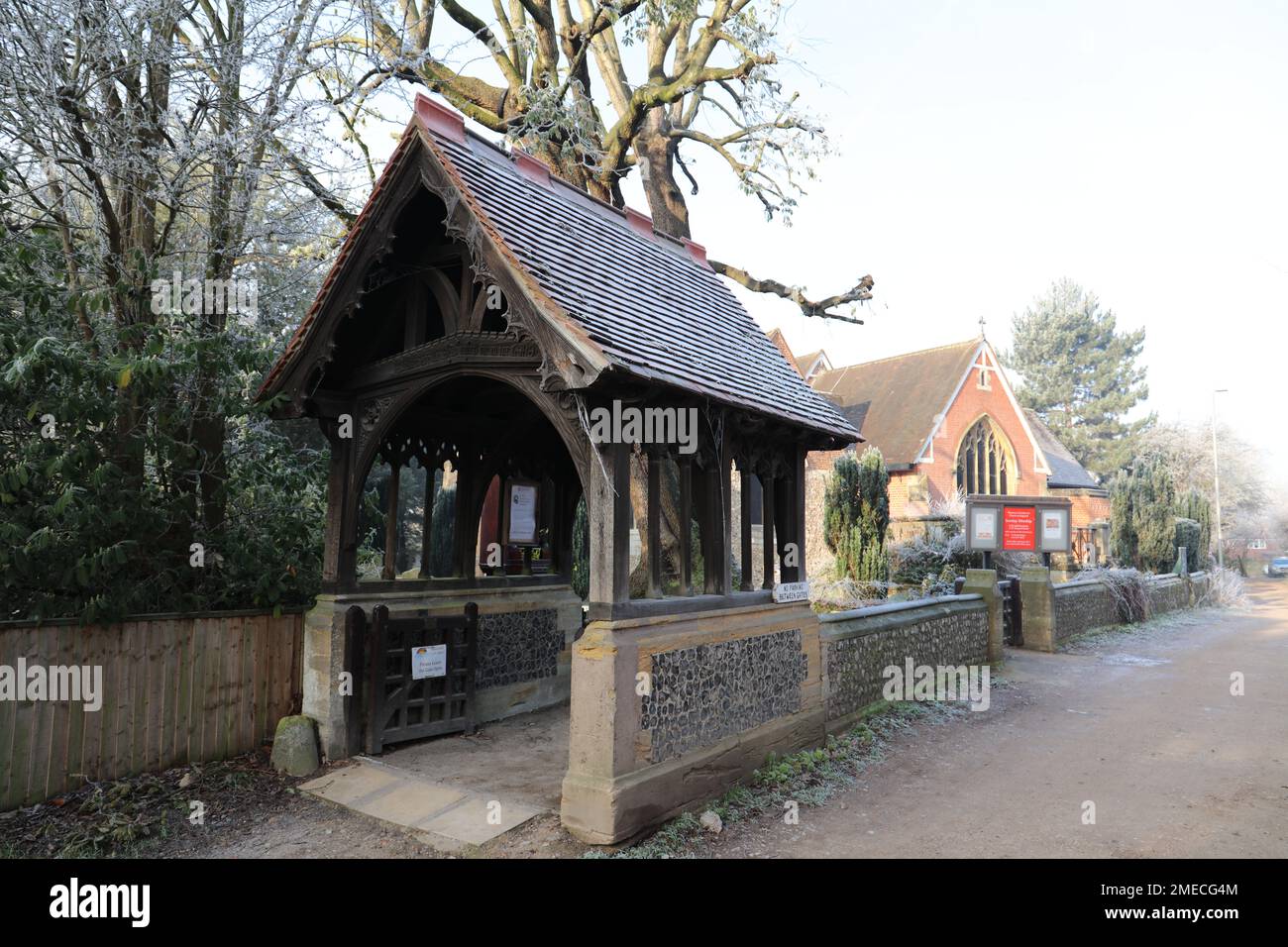 Church john baptist manor hi-res stock photography and images - Alamy