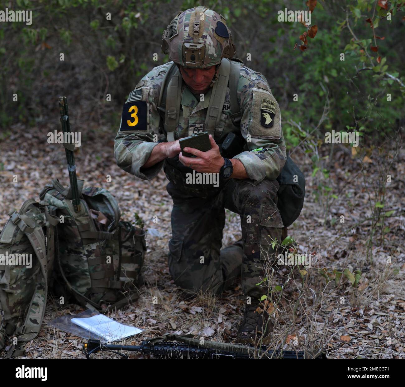 Sergeant First Class Brandon Rodriguez from 2nd Brigade Combat Team ...