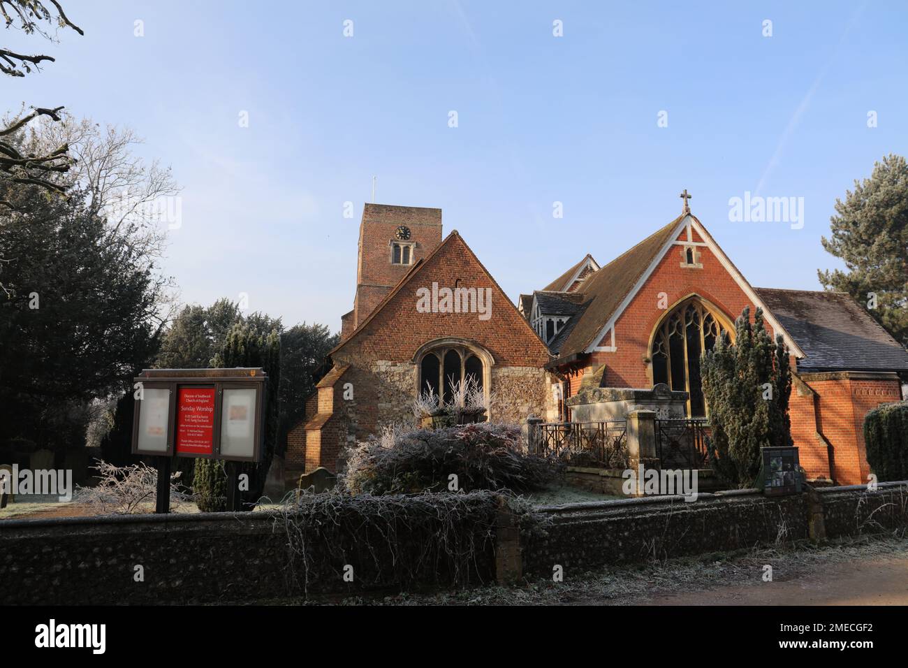 St. John the Baptist, Malden Stock Photo - Alamy