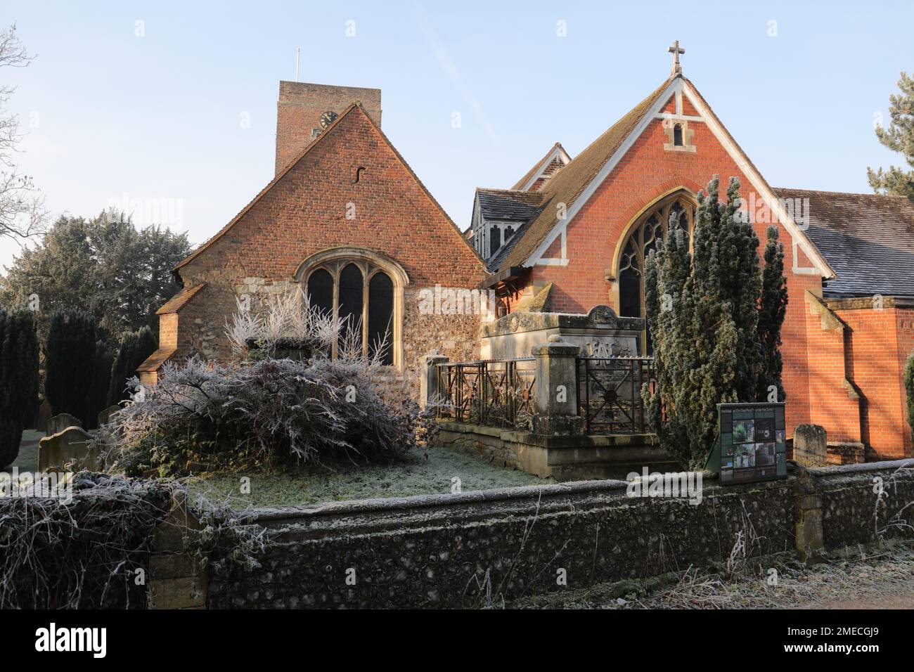 Church john baptist manor hi-res stock photography and images - Alamy