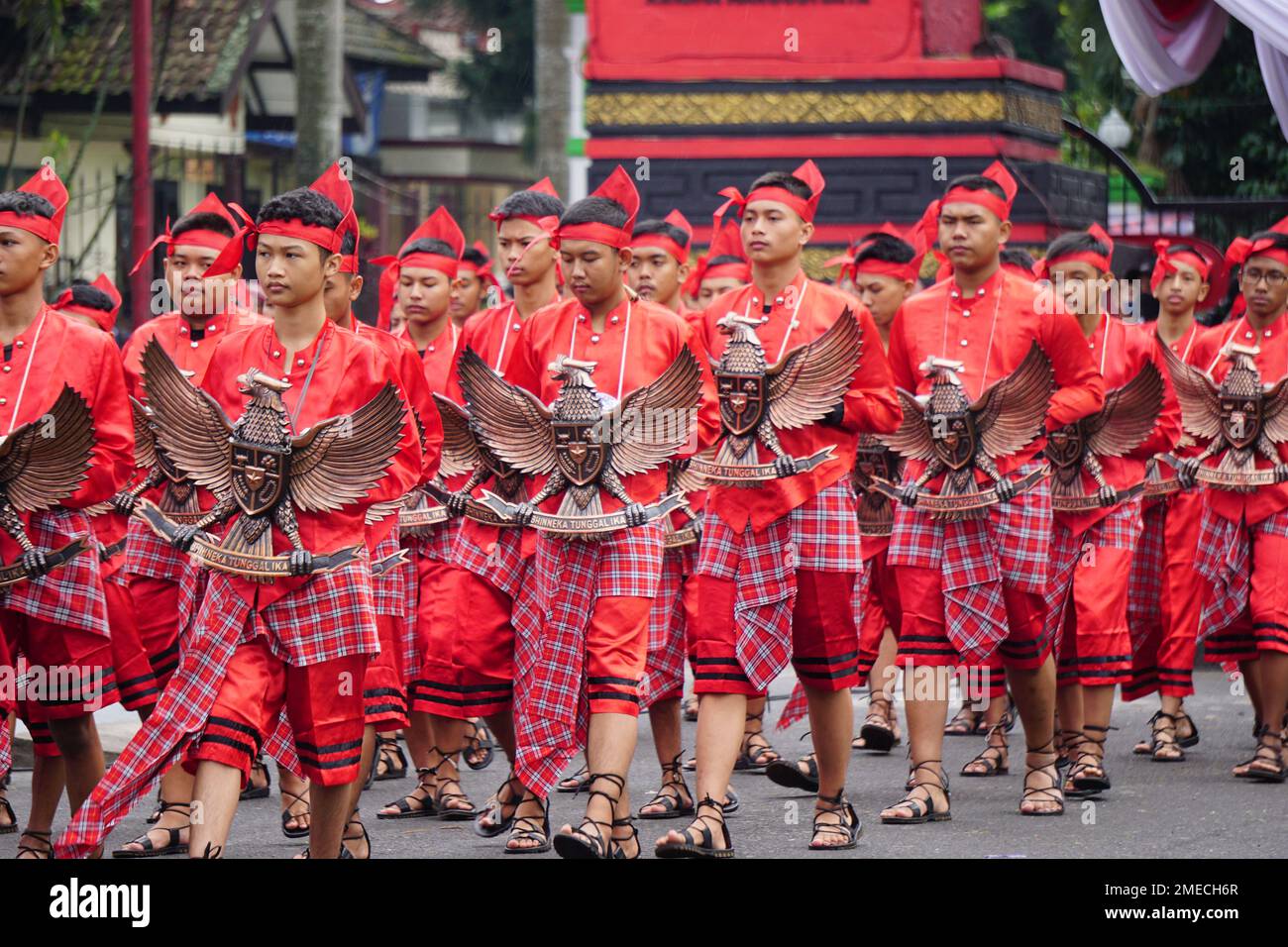 Indonesian bring national symbol, garuda pancasila Stock Photo - Alamy