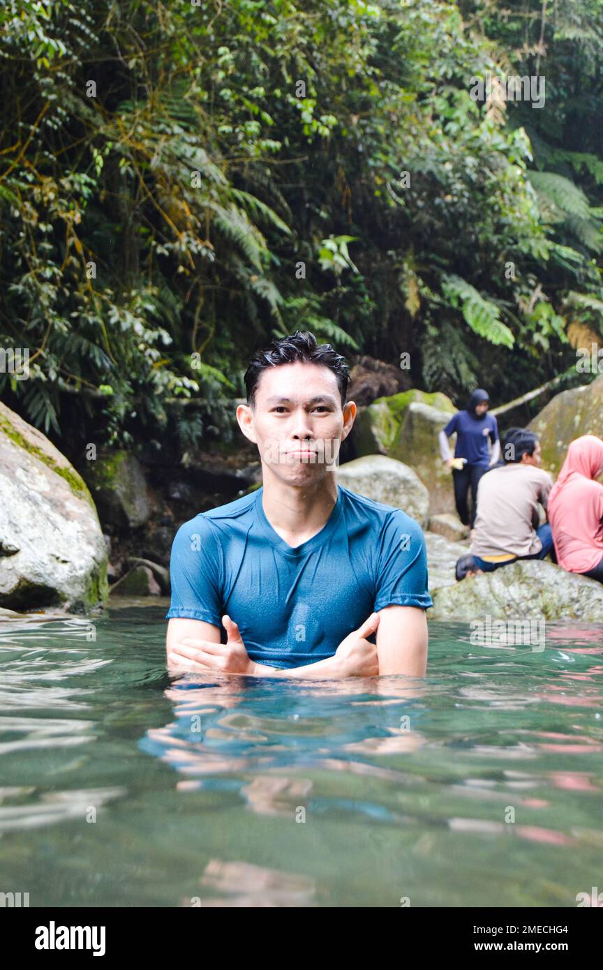 Swimming, Playing In The Water And Enjoying The Natural Beauty Of The ...