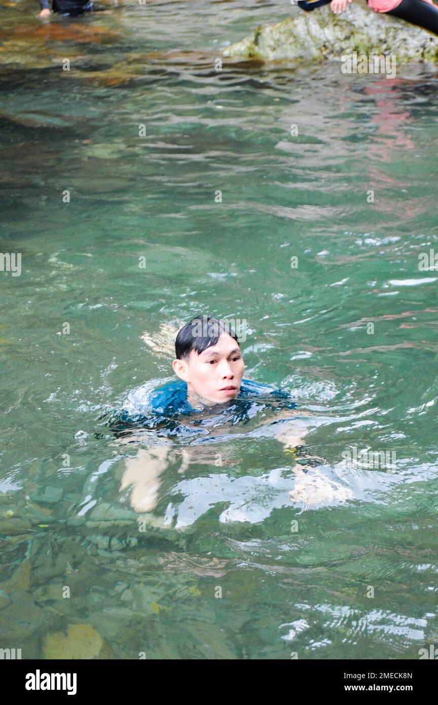 Swimming, Playing In The Water And Enjoying The Natural Beauty Of The ...