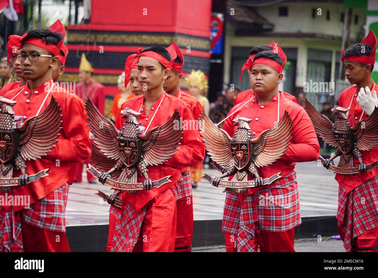 Indonesian bring national symbol, garuda pancasila Stock Photo - Alamy