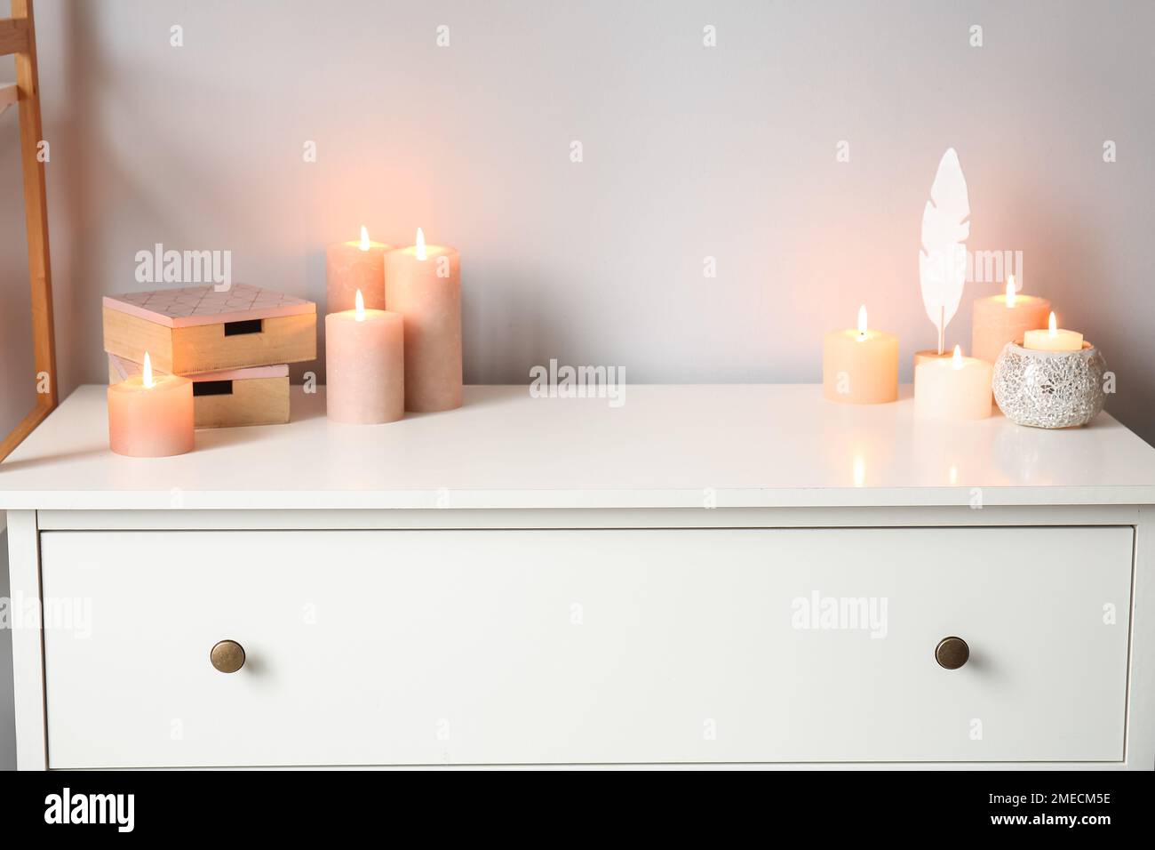 Drawer of candles hi-res stock photography and images - Alamy