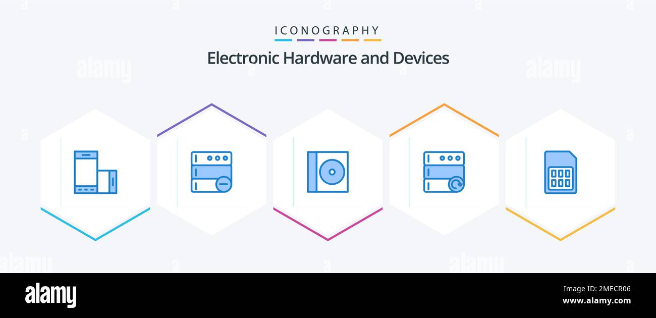 Devices 25 Blue icon pack including sim. mobile. case. card. reload ...