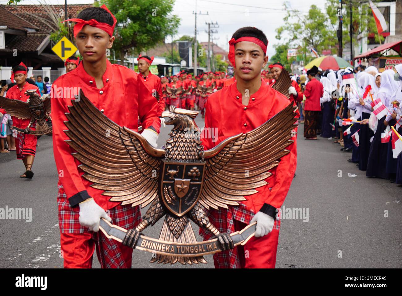 Indonesian bring national symbol, garuda pancasila Stock Photo - Alamy