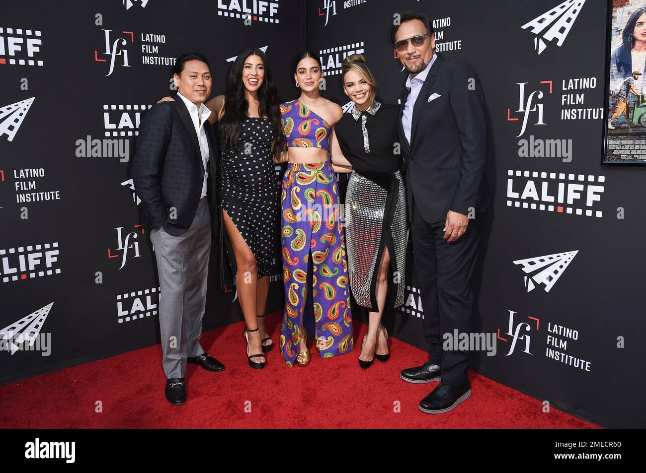 Jon M. Chu, Stephanie Beatriz, Melissa Barrera, Leslie Grace and Jimmy ...