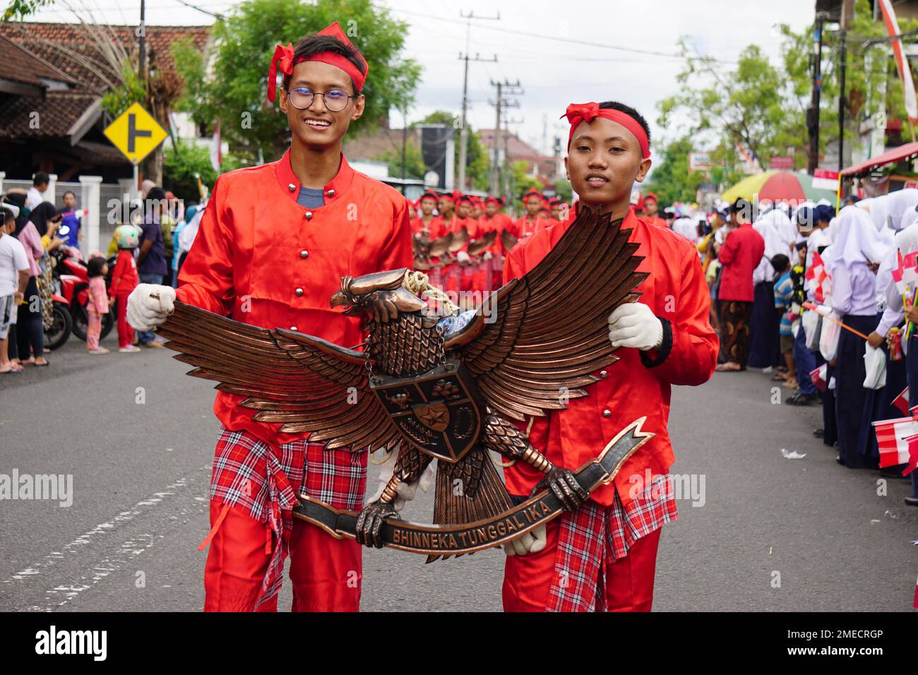Indonesian bring national symbol, garuda pancasila Stock Photo - Alamy