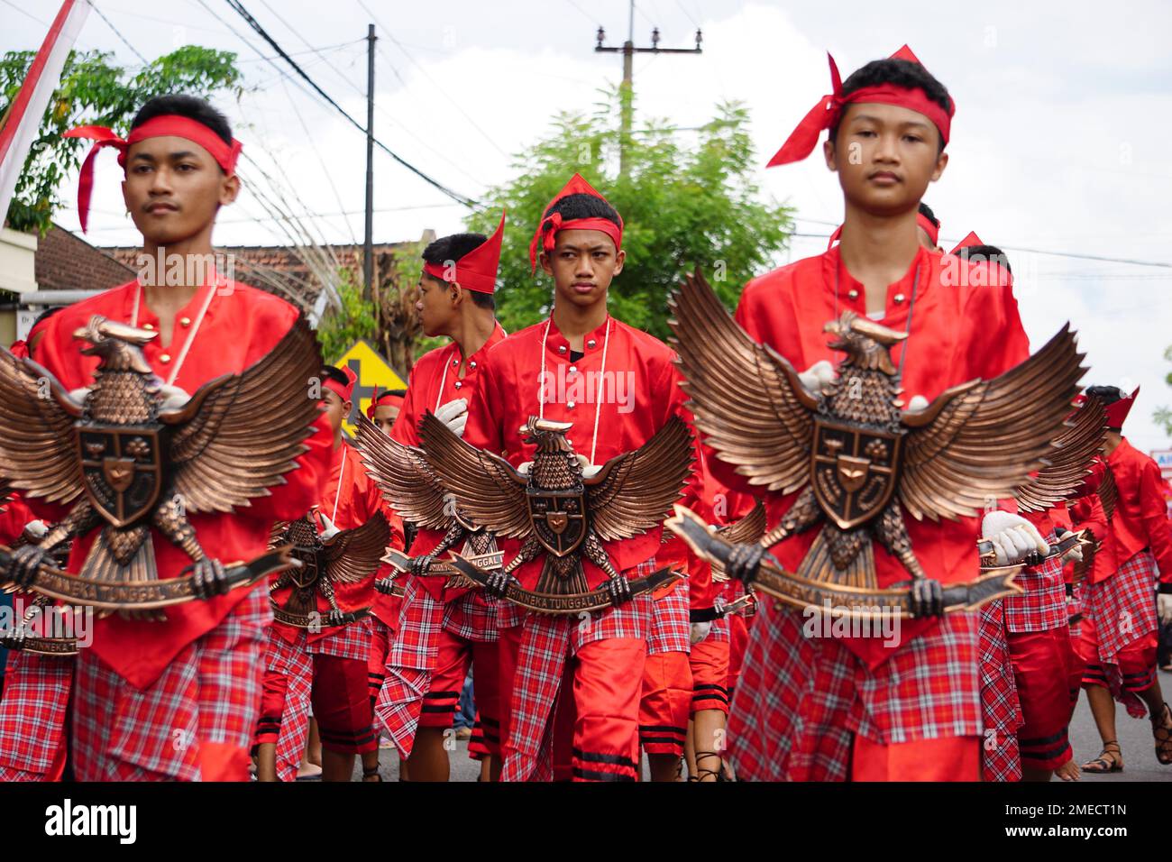 Indonesian bring national symbol, garuda pancasila Stock Photo - Alamy