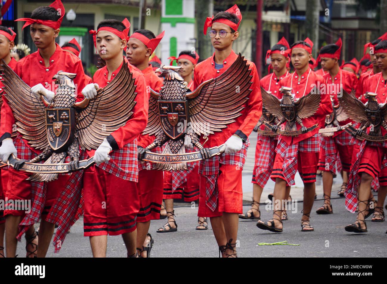 Indonesian bring national symbol, garuda pancasila Stock Photo - Alamy