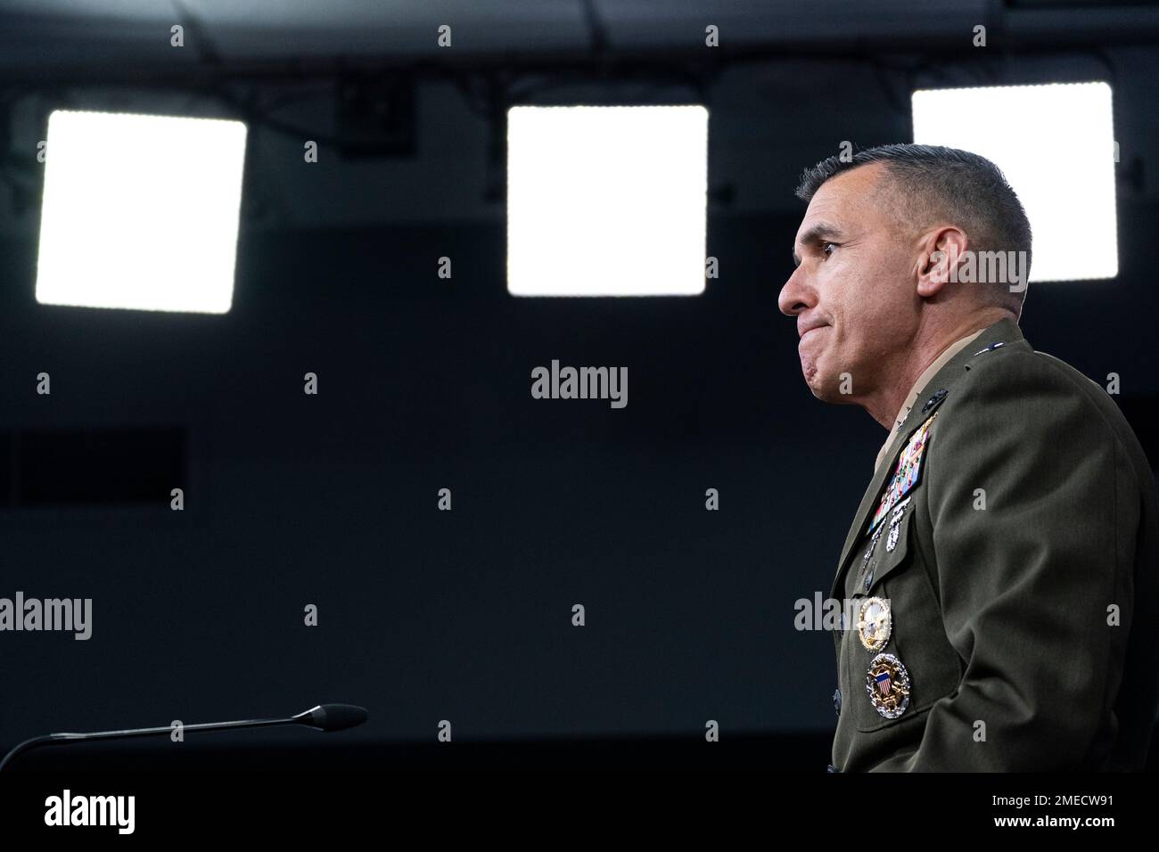 U.S. Marine Corps Lt. Gen. Dennis Crall, director, command, control ...