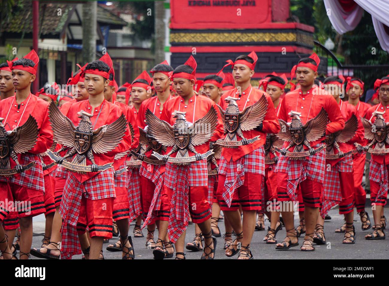 Indonesian bring national symbol, garuda pancasila Stock Photo - Alamy