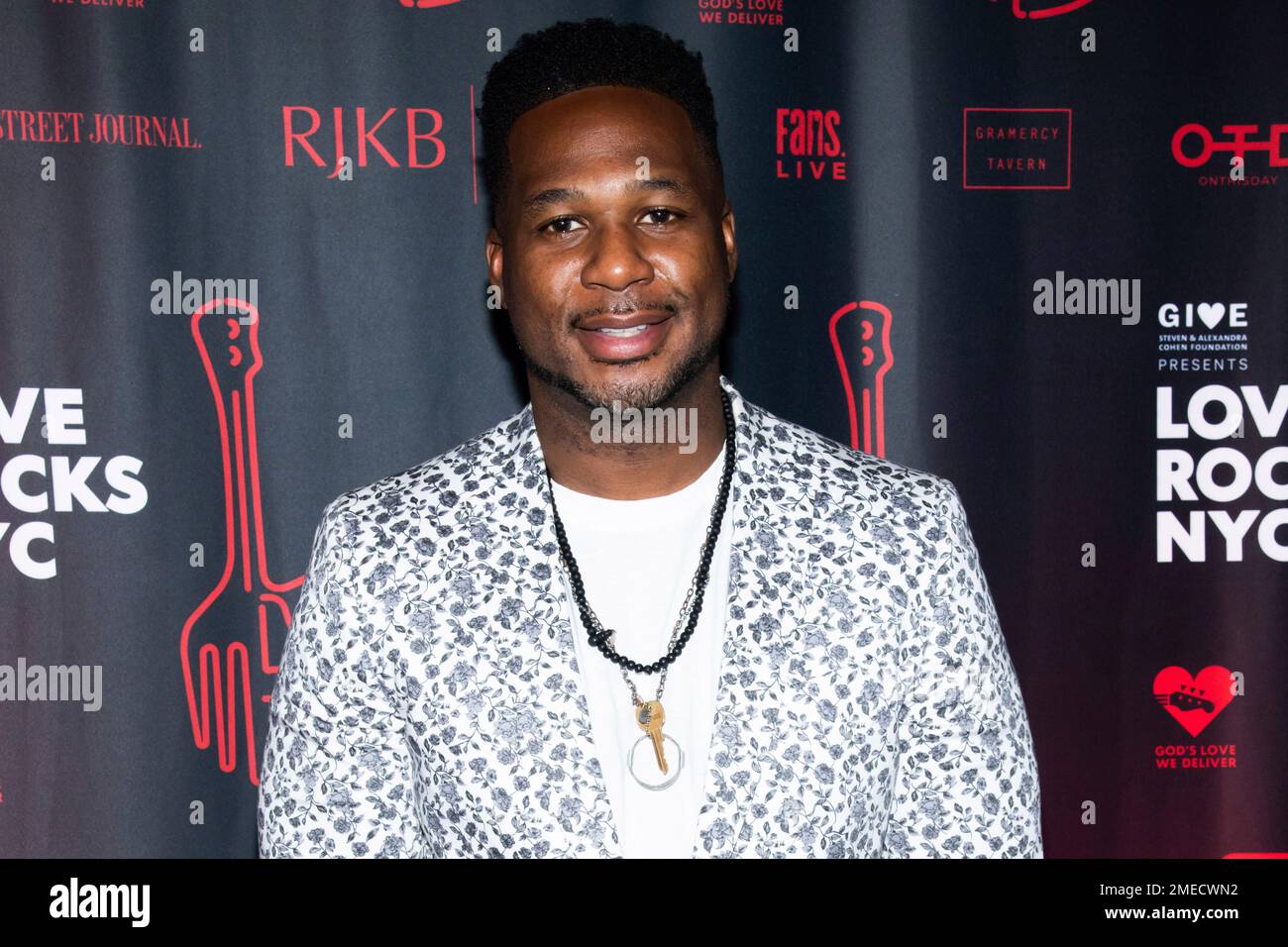 Robert Randolph arrives to the fifth annual Love Rocks NYC concert to ...
