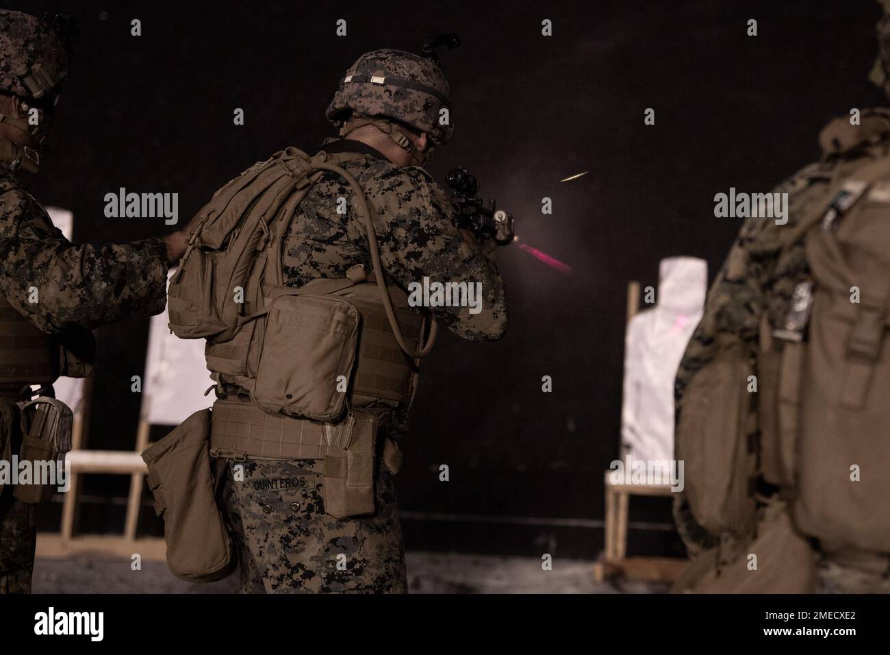 U.S. Marine Corps Staff Sgt. Erik Quinteros, a motor transport ...