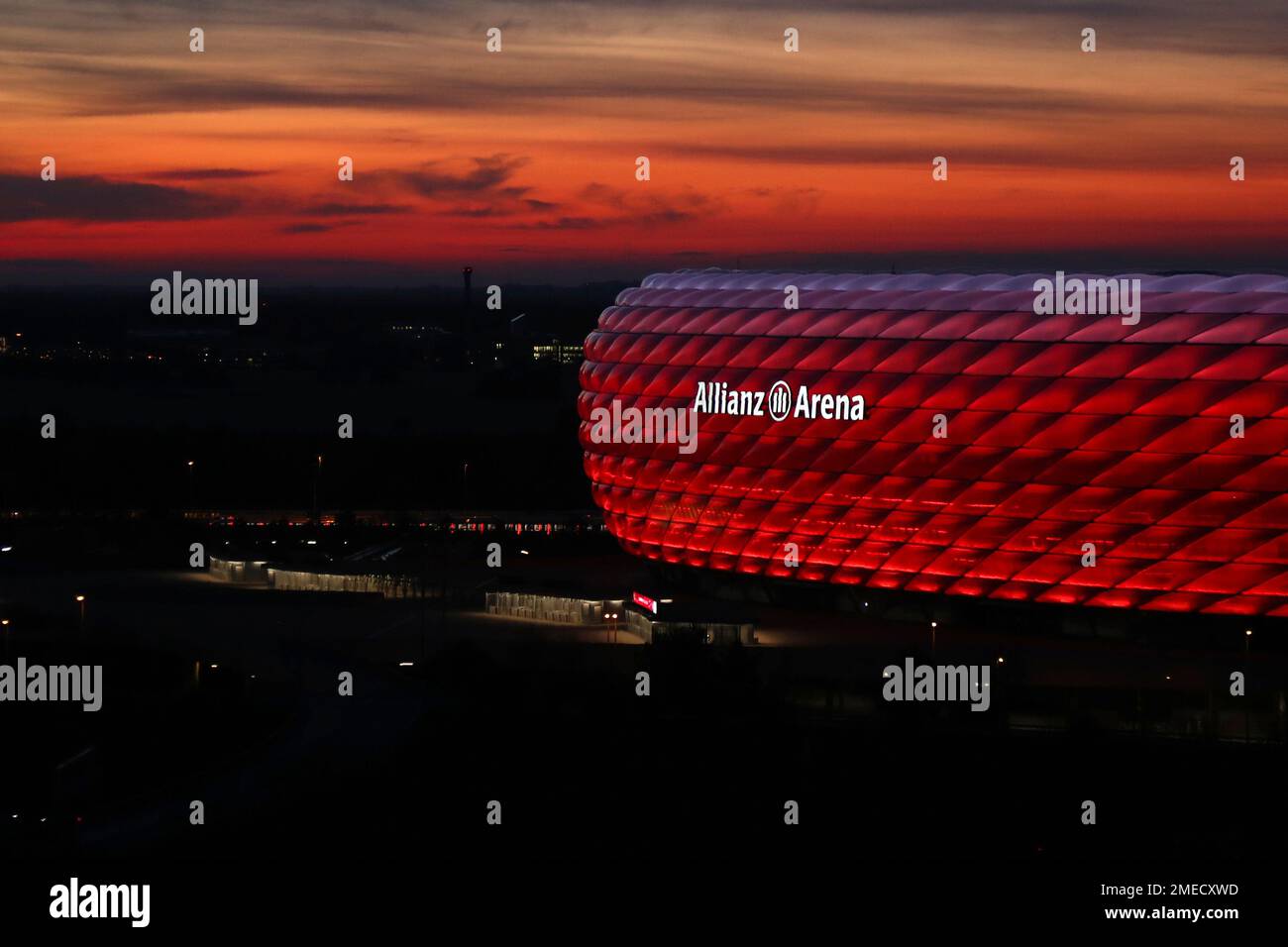 FILE - In this Monday, March 16, 2020 file photo the sun sets behind ...