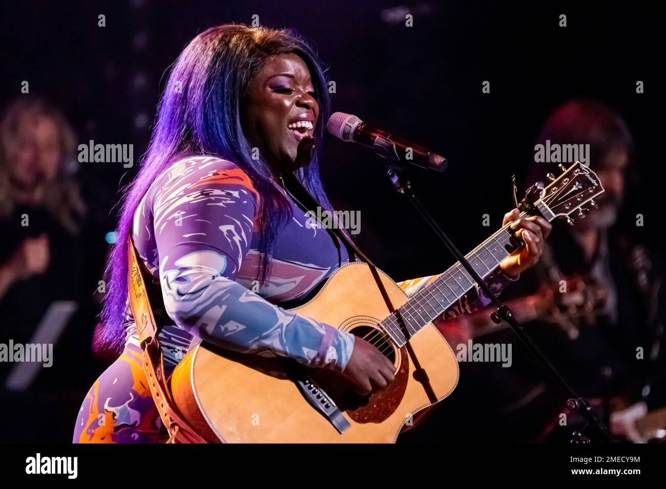 Yola performs at the fifth annual Love Rocks NYC concert to benefit God ...