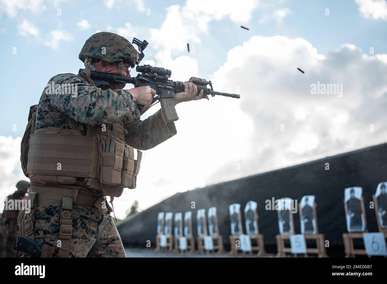 U.S. Marine Corps Staff Sgt. Steven Stroud, a metal worker with 3rd ...