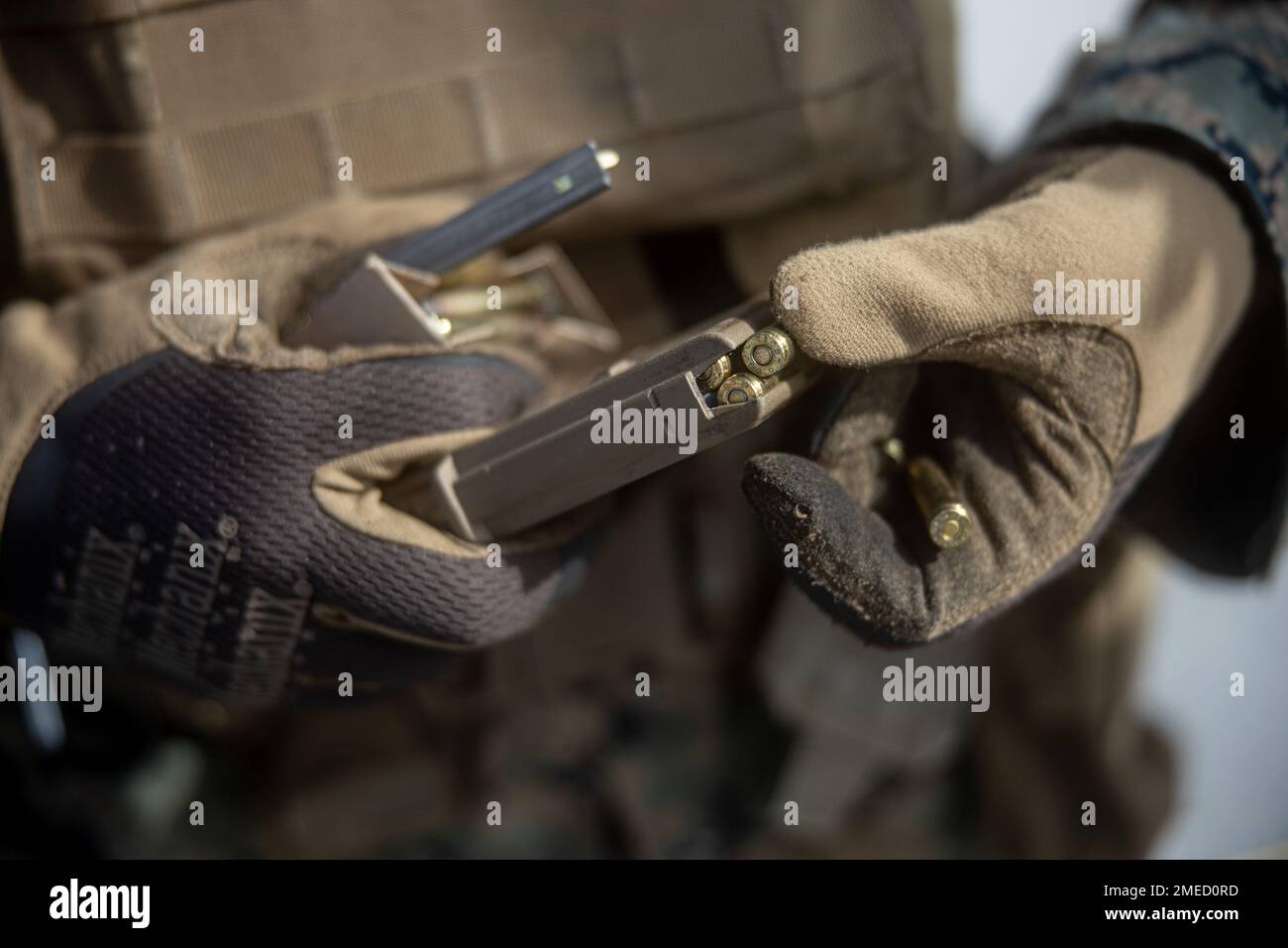 U.S. Marine Corps Lance Cpl. John Lechner, a ground electronics ...