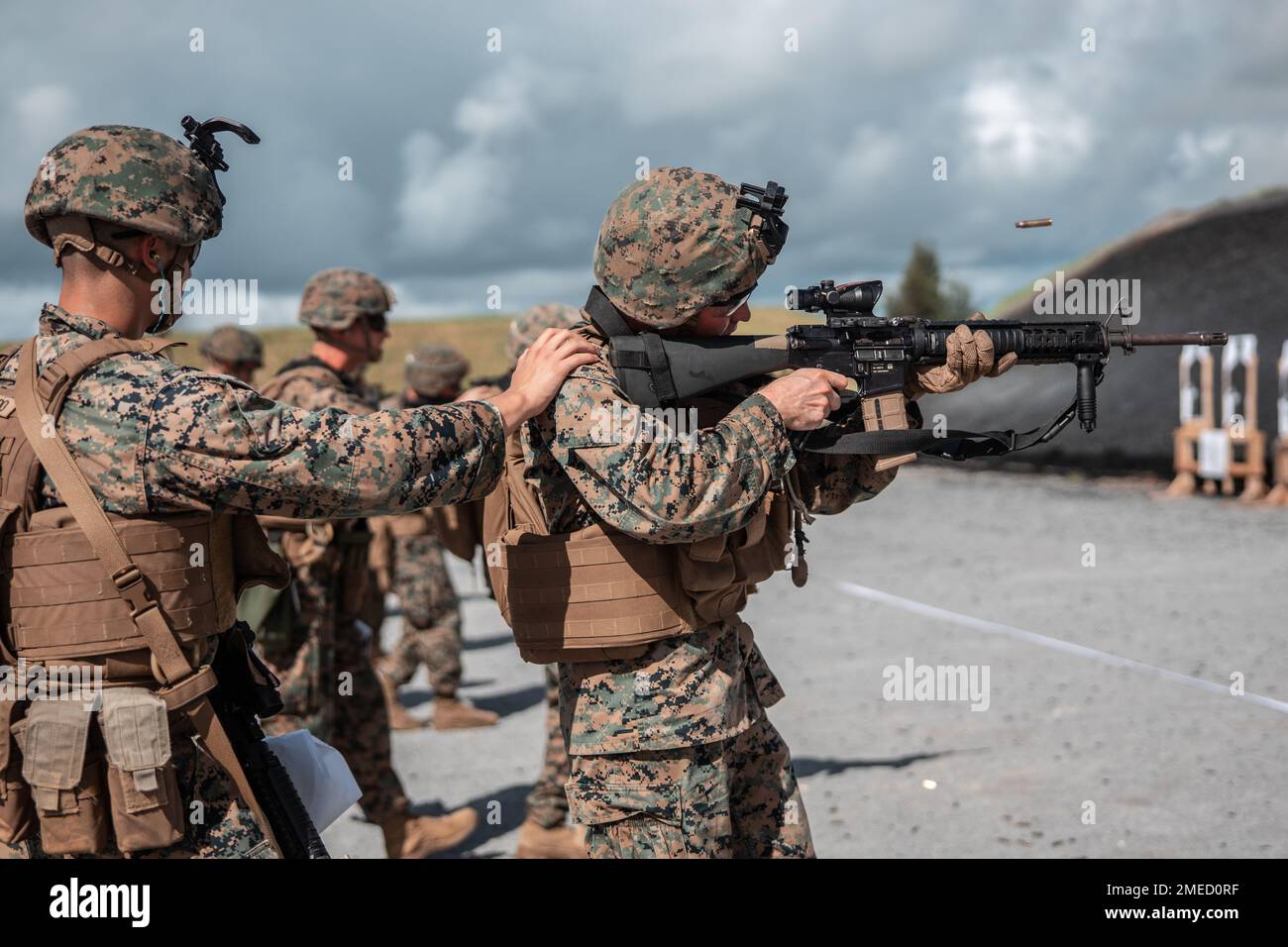 U.S. Marine Corps Cpl. Jacob Wright, a calibration technician with 3rd ...