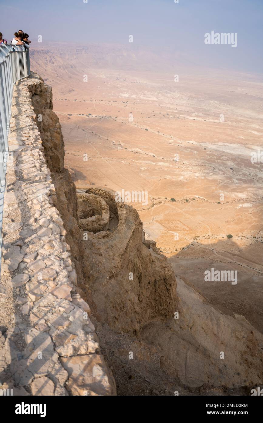 fort Masada, Judaean Desert, Israel, Asia Stock Photo - Alamy
