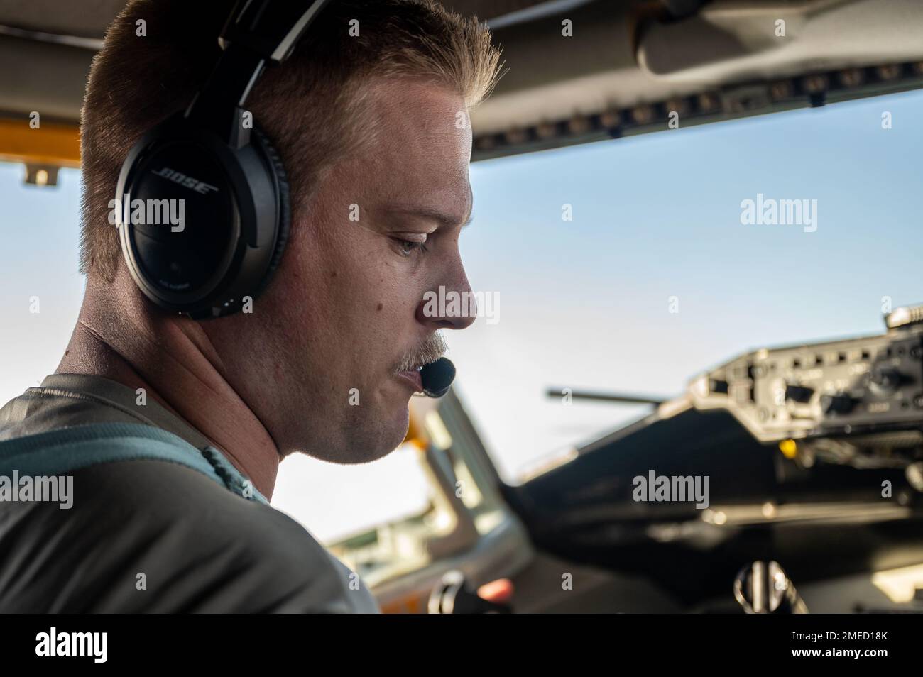 U.S. Air Force Capt. Matthew Robbins, KC-135 Stratotanker pilot ...