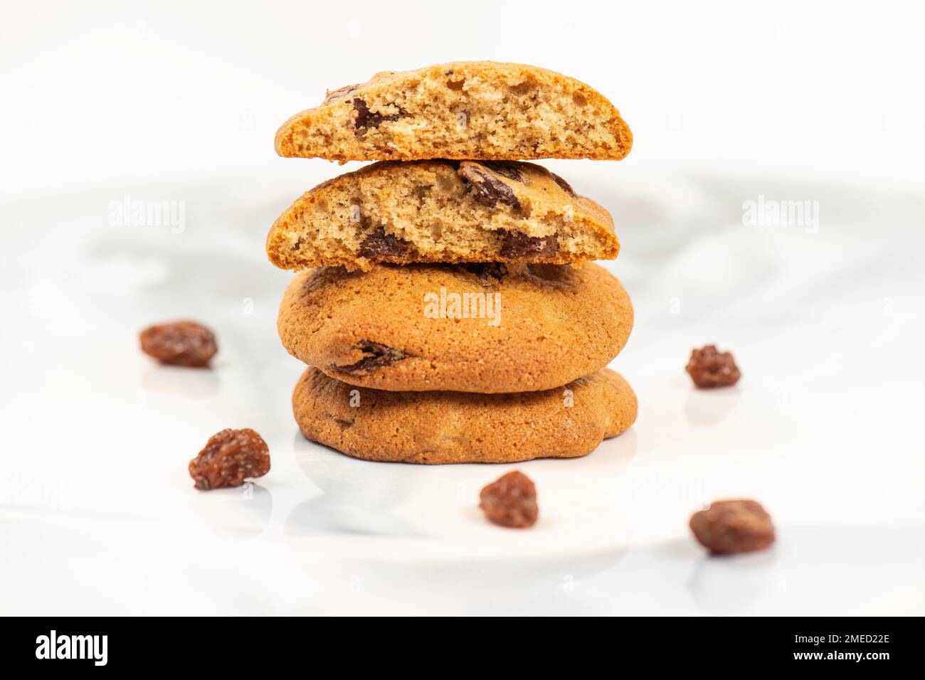 Fresh-baked golden hermit cookies filled with Australian organic ...