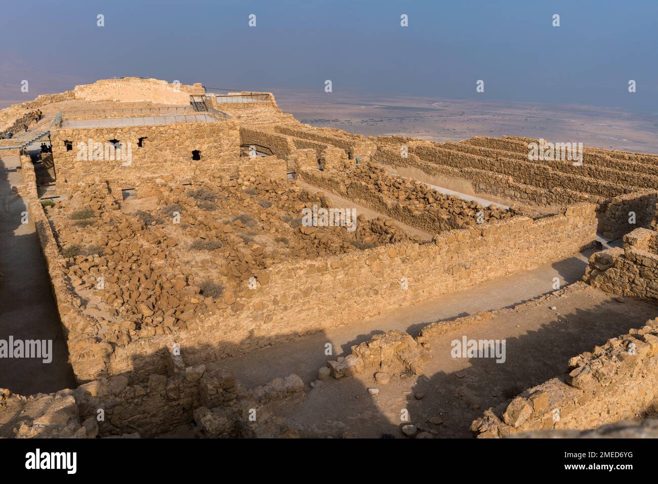 fort Masada, Judaean Desert, Israel, Asia Stock Photo - Alamy