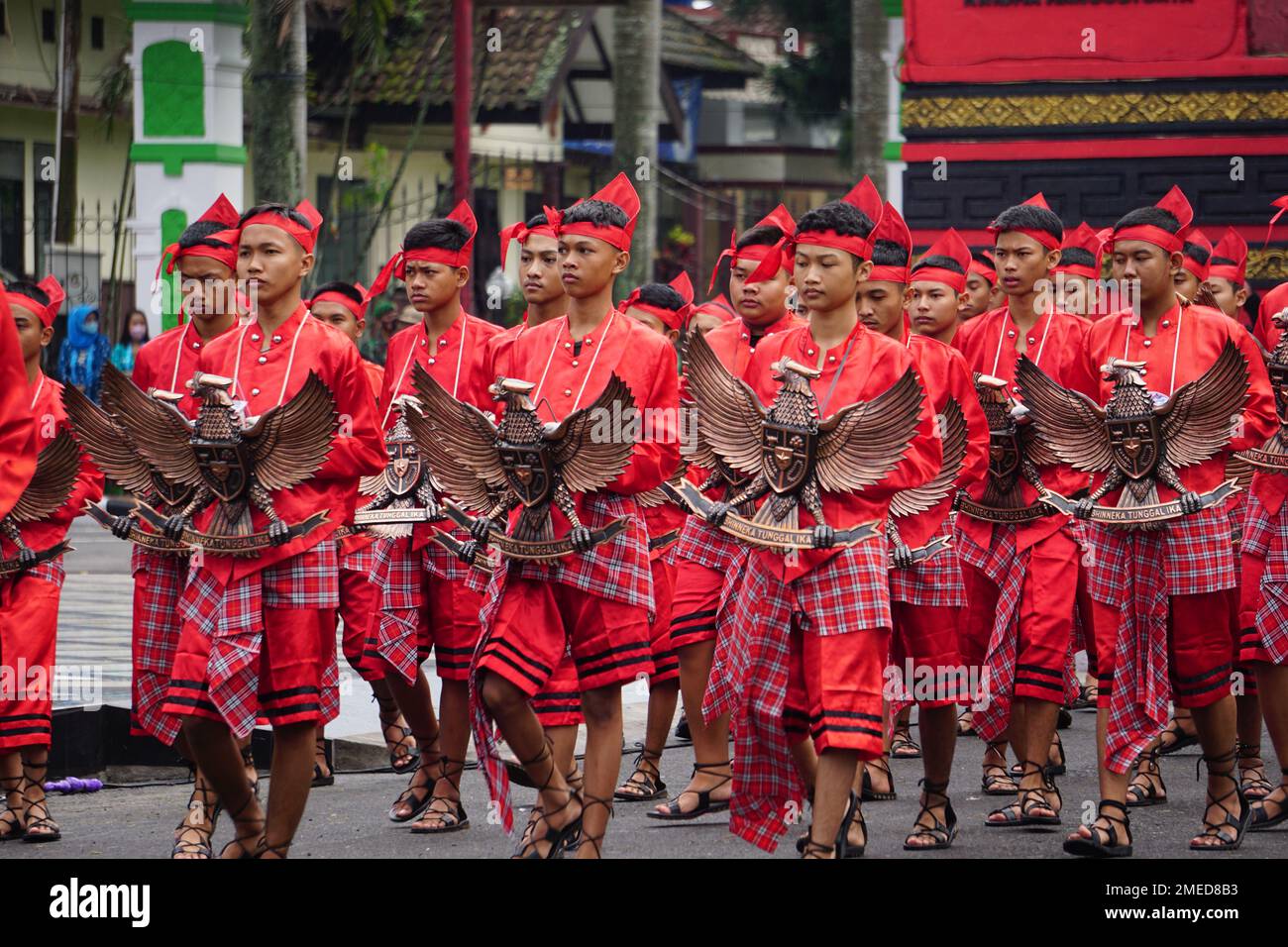 Indonesian bring national symbol, garuda pancasila Stock Photo - Alamy