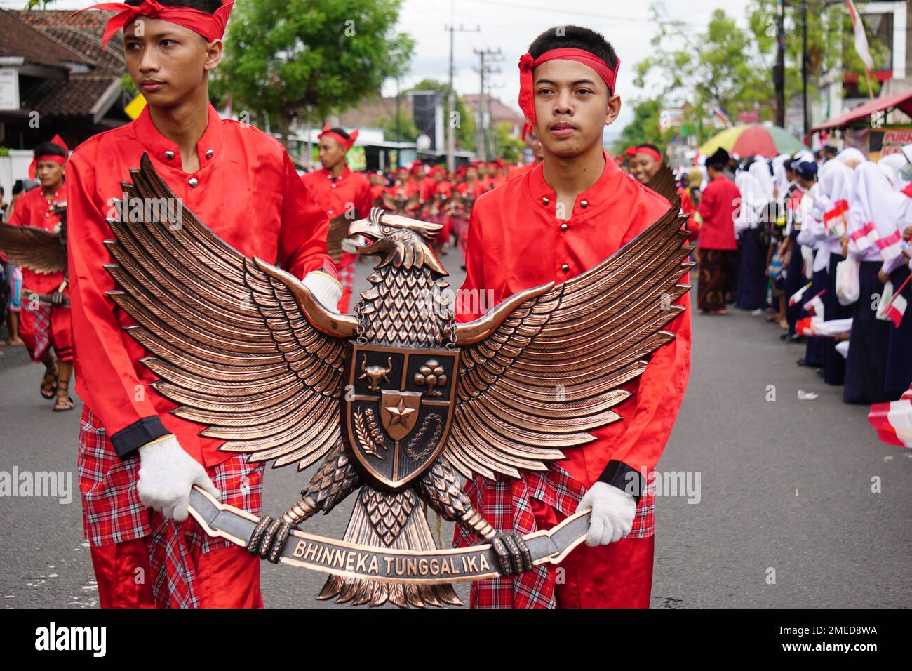 Indonesian bring national symbol, garuda pancasila Stock Photo - Alamy